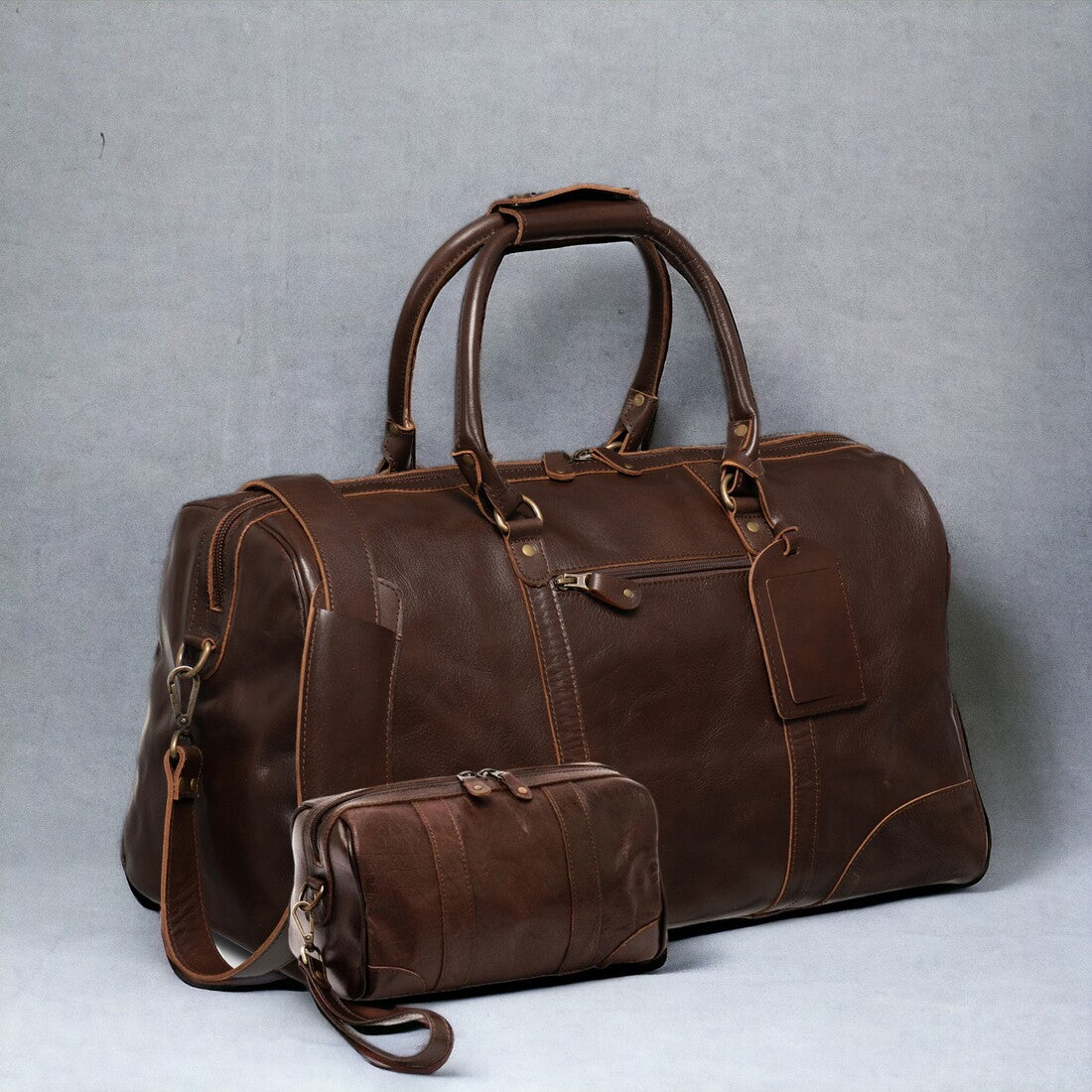 Order Executive Tourist Gift Set - Antique Brown – HIDES